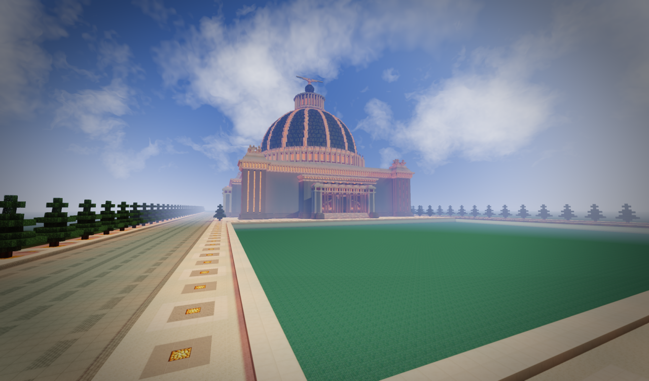 VOLKSHALLE Minecraft Map
