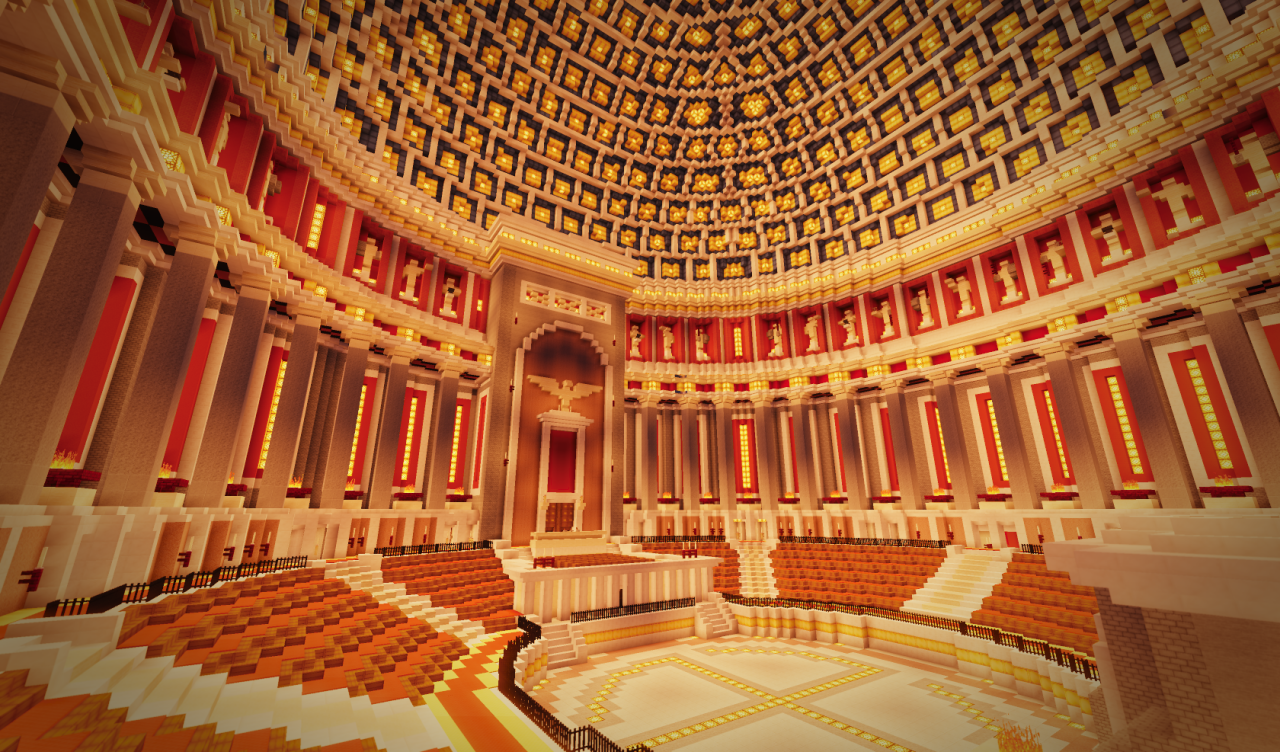 VOLKSHALLE Minecraft Map