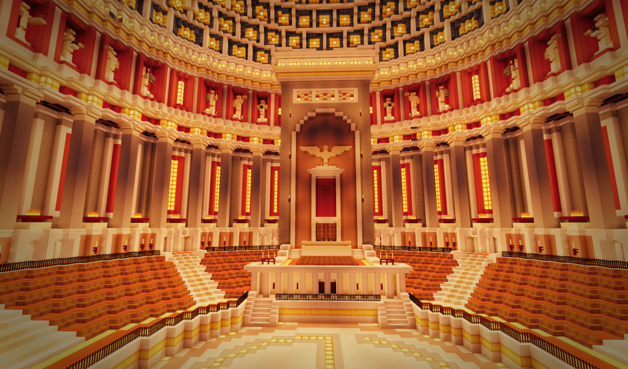 VOLKSHALLE Minecraft Map