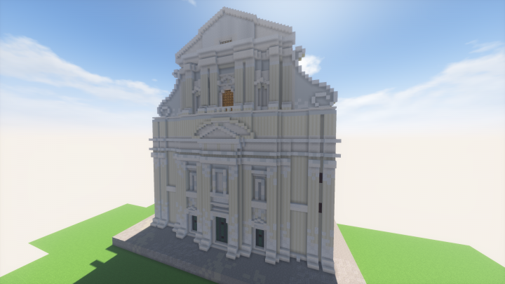 Baroque Facade Minecraft Map