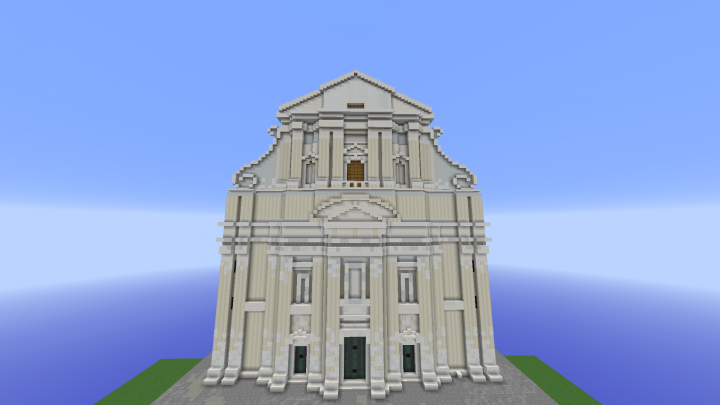 Baroque Facade Minecraft Map