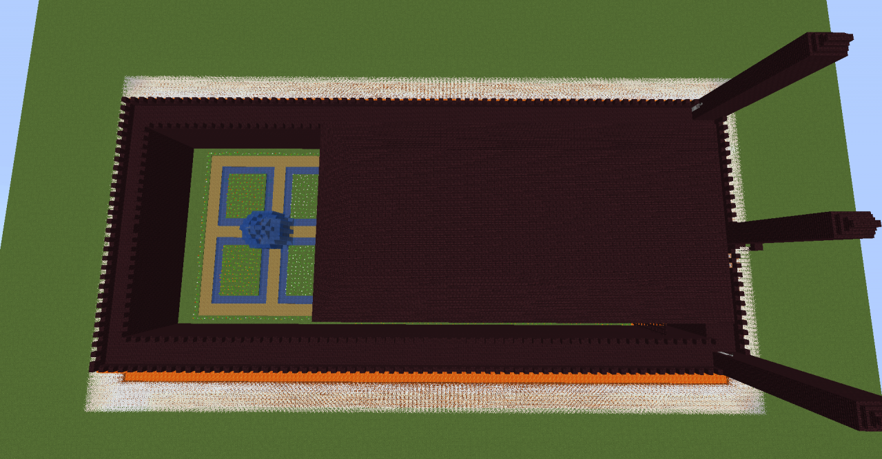 big nether castle part 1 Minecraft Map