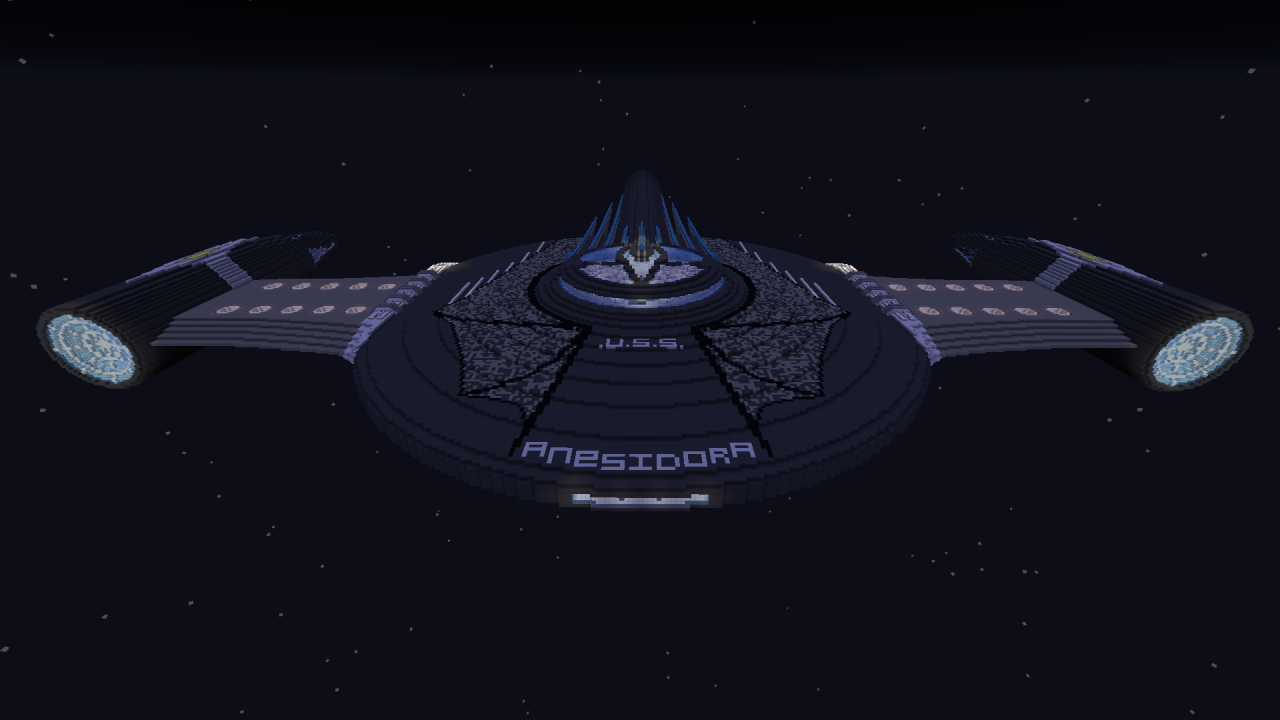 USS Anesidora Spaceship Minecraft Map