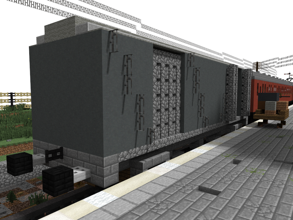 1950s British Branchline | 3:1 Diorama Minecraft Map