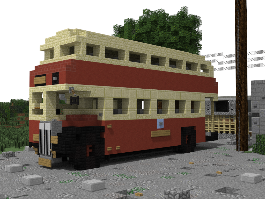 1950s British Branchline | 3:1 Diorama Minecraft Map