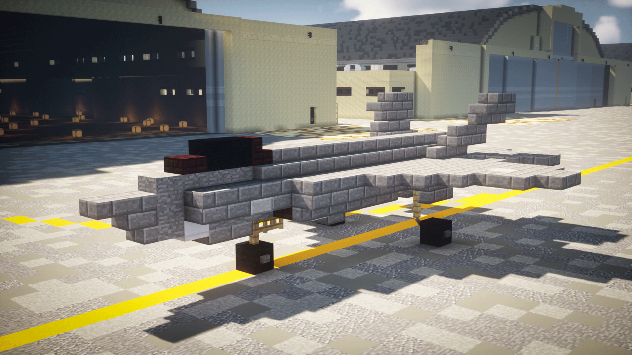 F-35 Lightning II Fighter Jet Minecraft Map