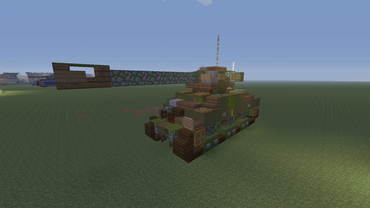 WWII Sherman VC Firefly, Guards Armored version Minecraft Map