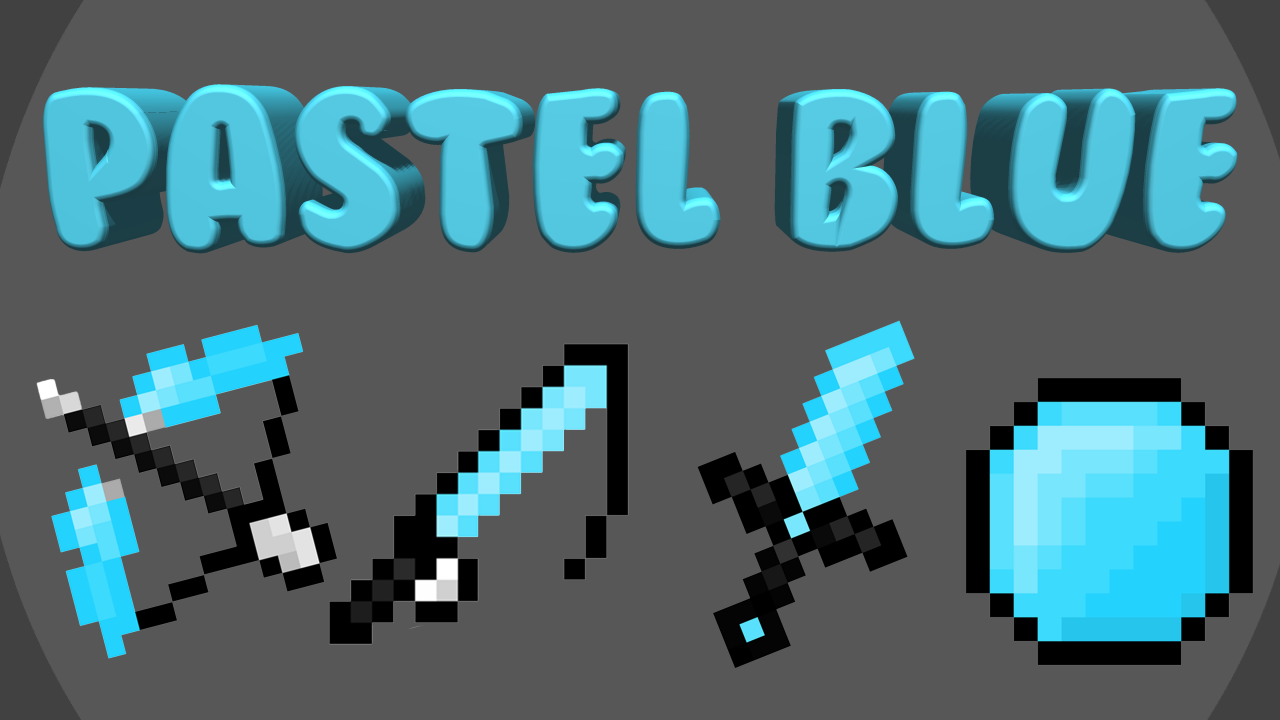 PASTEL BLUE PACK Minecraft Texture Pack