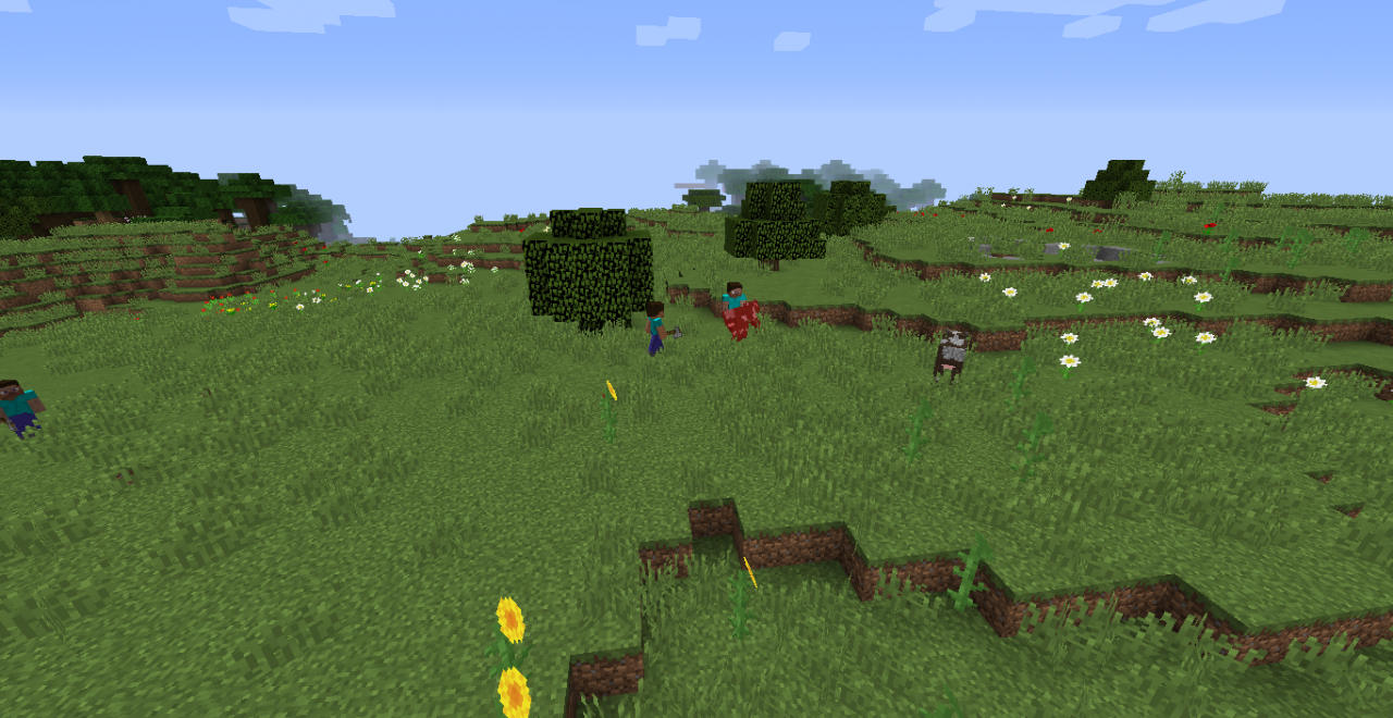 You are Herobrine Redux Minecraft Mod