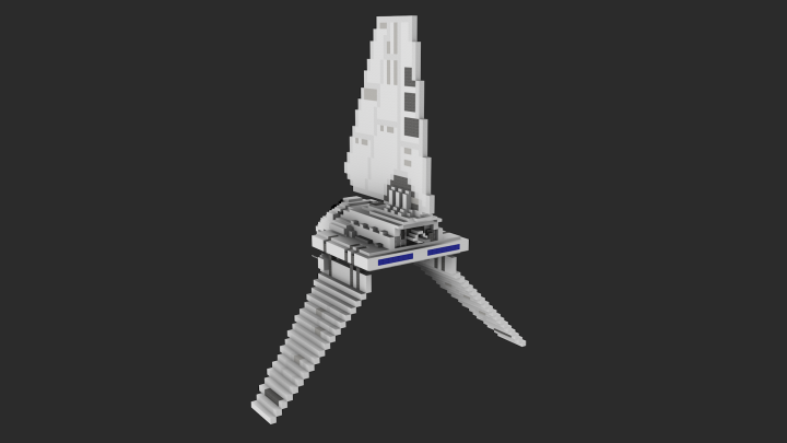 Lambda-class T-4a shuttle | Tydirium | [2:1] Minecraft Map