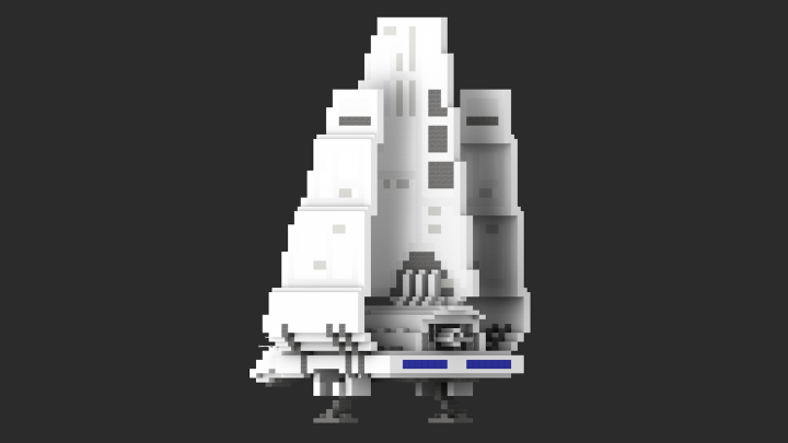 Lambda-class T-4a shuttle | Tydirium | [2:1] Minecraft Map