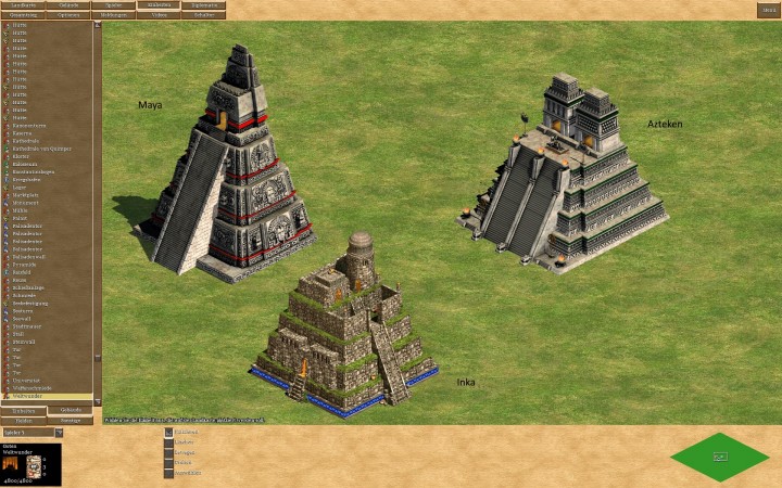 AoE II Aztec World Wonder "Huēy Teōcalli" Minecraft Map