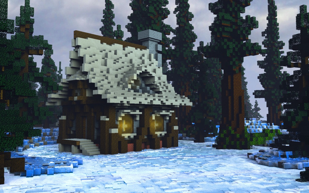Forest house Minecraft Map