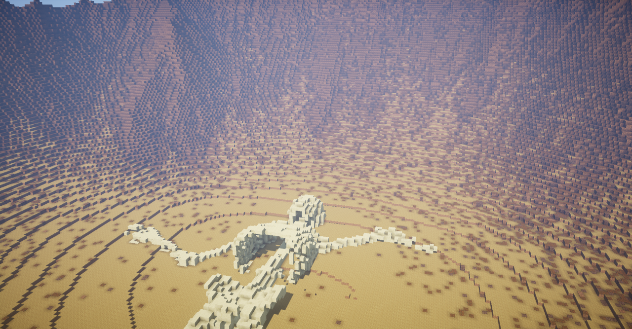 Buried Skeleton Minecraft Map