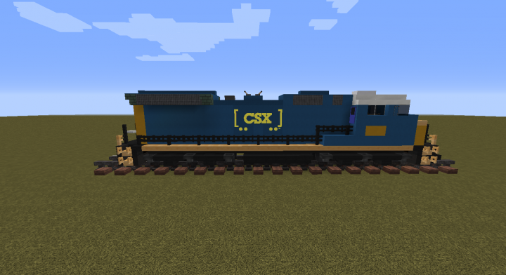 CSX Dash 9-44CW Minecraft Map