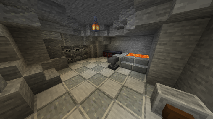 Terraformed cave system(Home) Minecraft Map