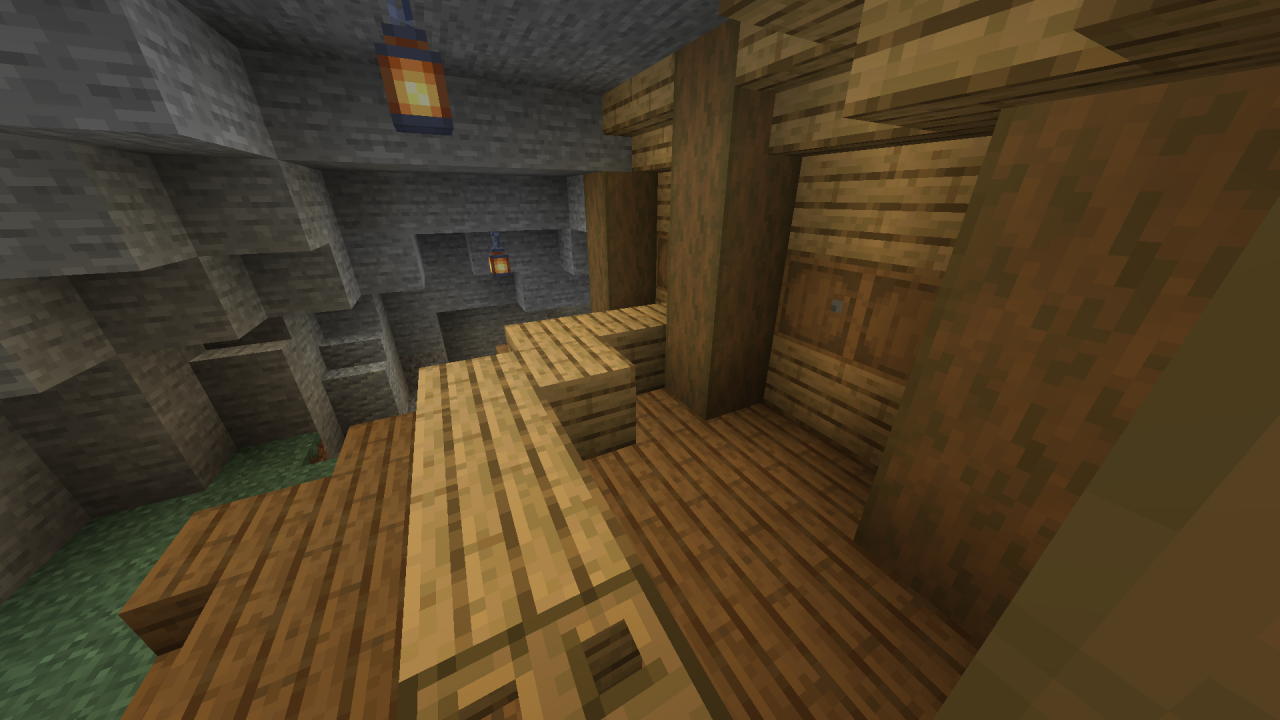 Terraformed cave system(Home) Minecraft Map