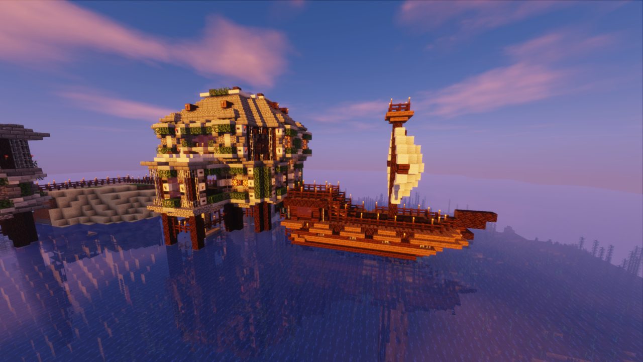 Island Harbor Minecraft Map