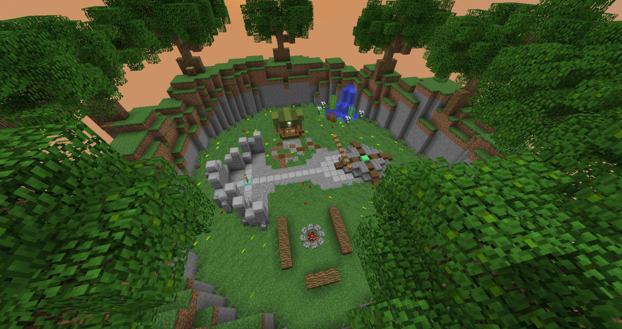 Minecraft BedWars Small Lobby //1.8.9 Minecraft Map