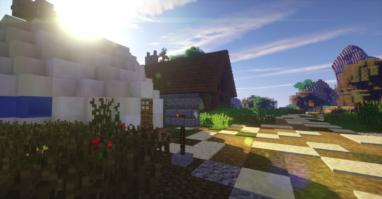 '' Goku's House '' 孫悟飯の家 Dragon Ball Minecraft Map