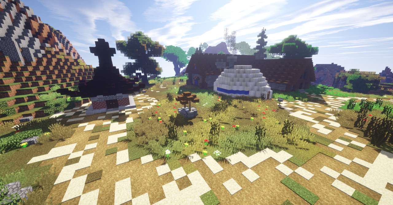 '' Goku's House '' 孫悟飯の家 Dragon Ball Minecraft Map