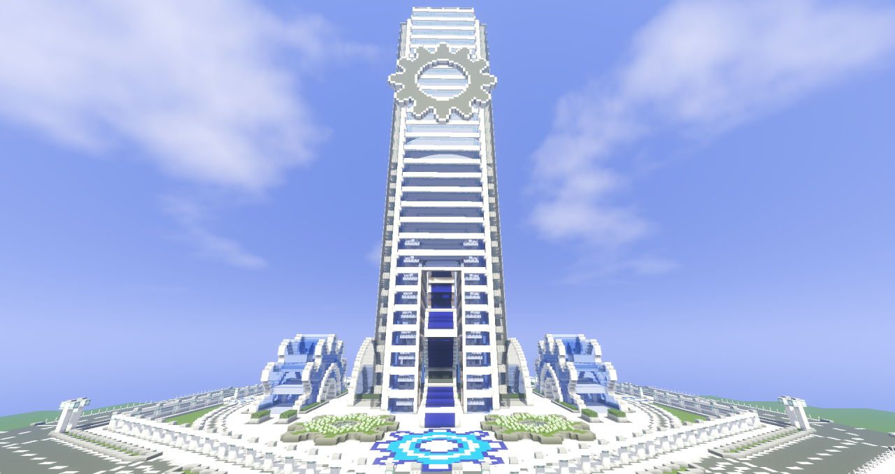 Quartz Tower #19 Minecraft Map