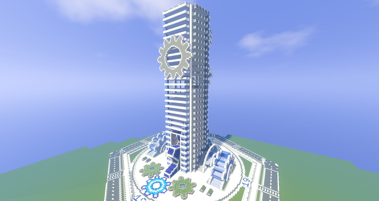 Quartz Tower #19 Minecraft Map