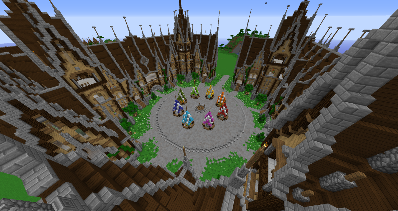 Medieval Market Square (DOWNLOAD) Minecraft Map