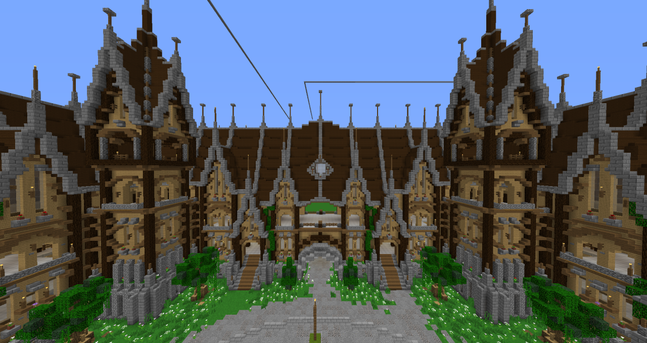 Medieval Market Square (DOWNLOAD) Minecraft Map