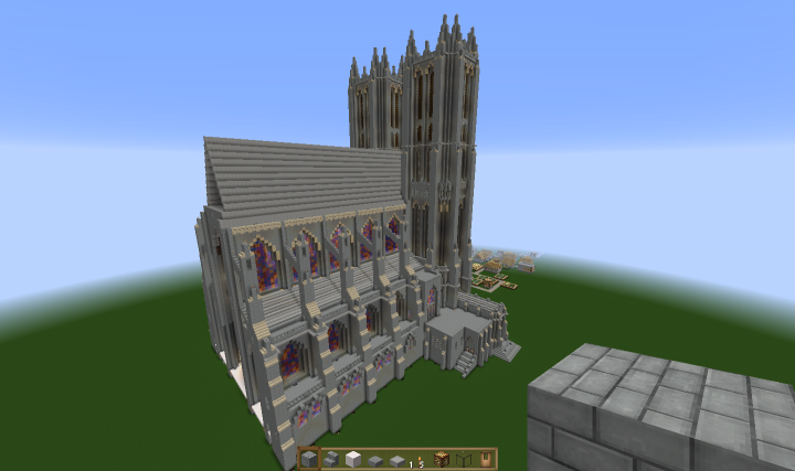 Washington National Cathedral - Washington, DC Minecraft Map