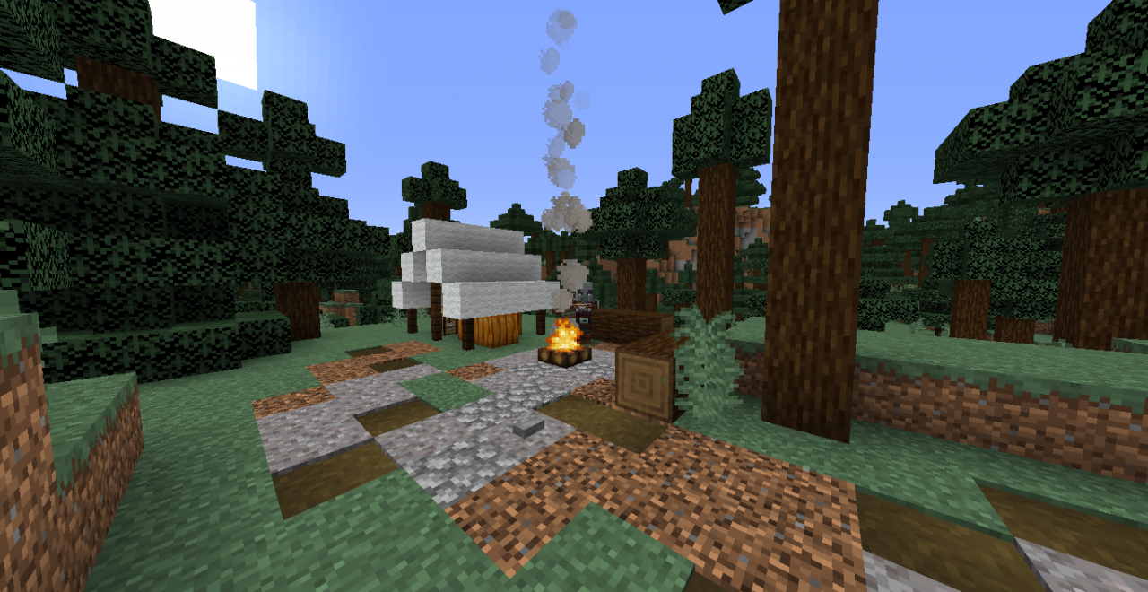 Customized Pillager Outpost Minecraft Map