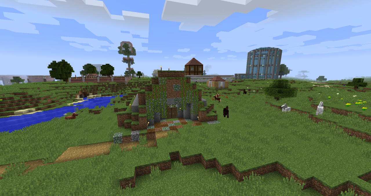 My world-Please download from MIRROR Minecraft Map