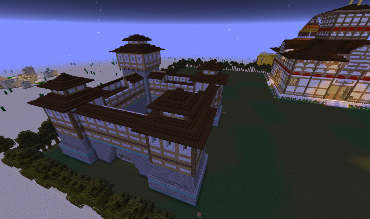 AoE II Far East Castle (Alpha) Minecraft Map