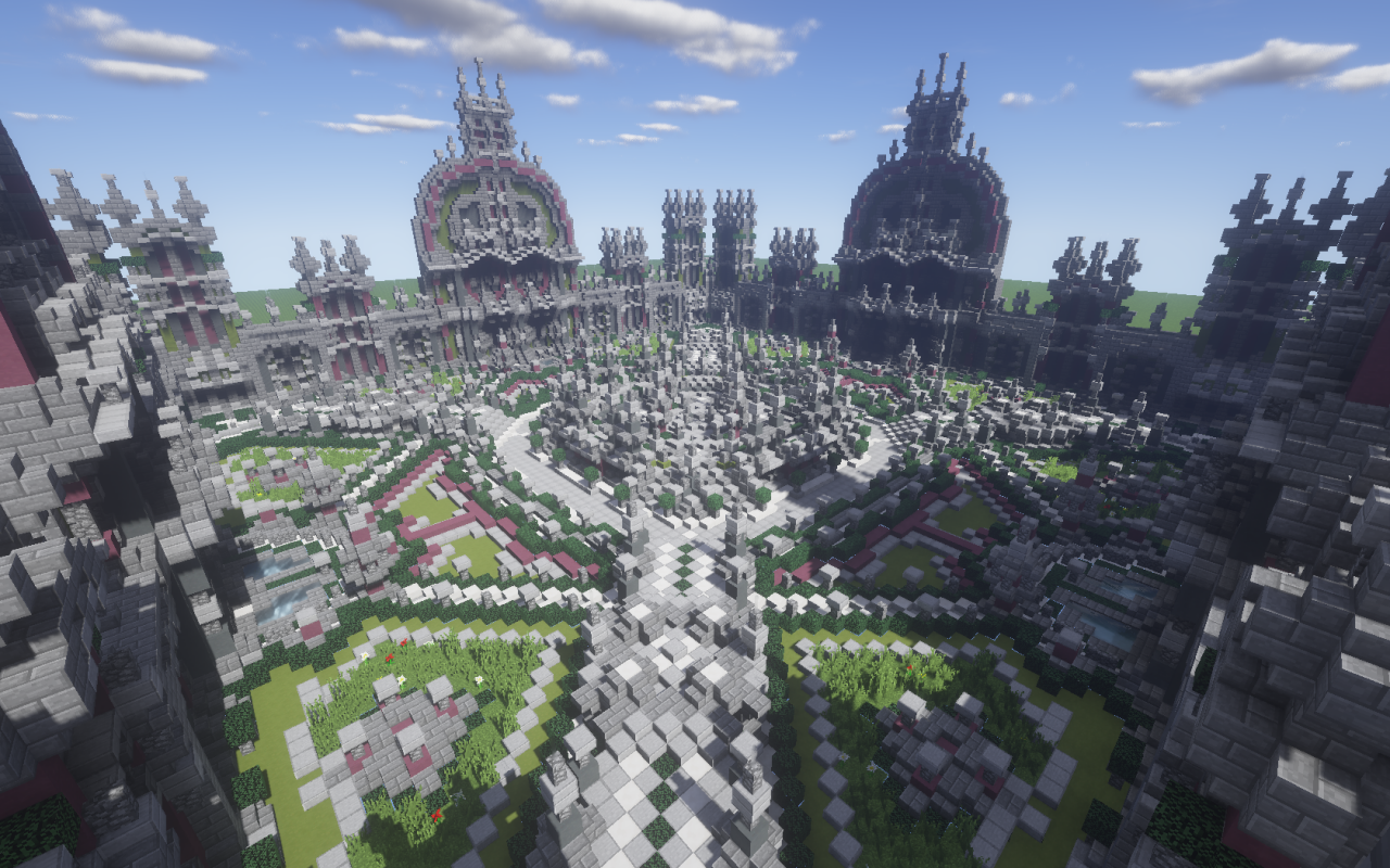 Fantasy Themed Spawn/Hub!--- Minecraft Map