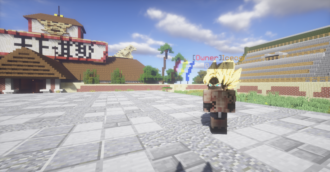 '' World Martial Arts Tournament Arena '' 天下一武道会 Dragon Ball Minecraft Map