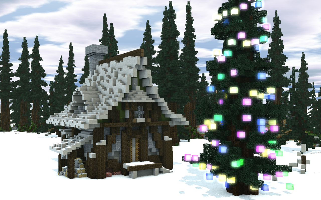 Forest house Minecraft Map