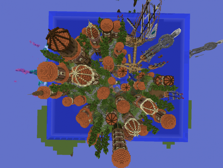 Rise Society Minecraft Map