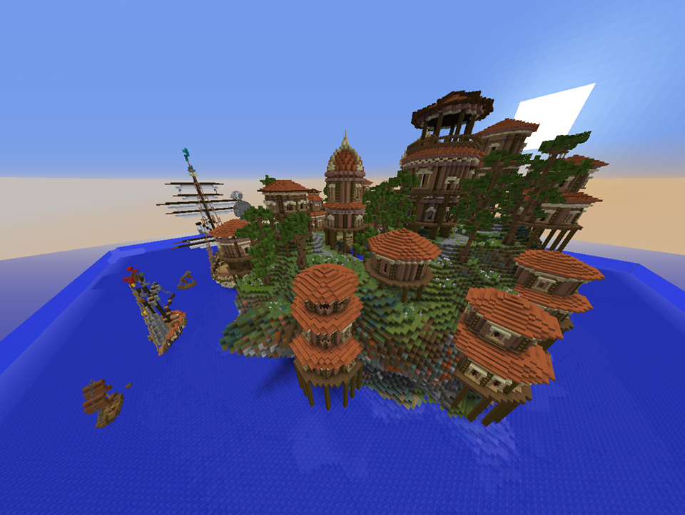 Rise Society Minecraft Map