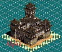 AoE II Far East Castle (Alpha) Minecraft Map