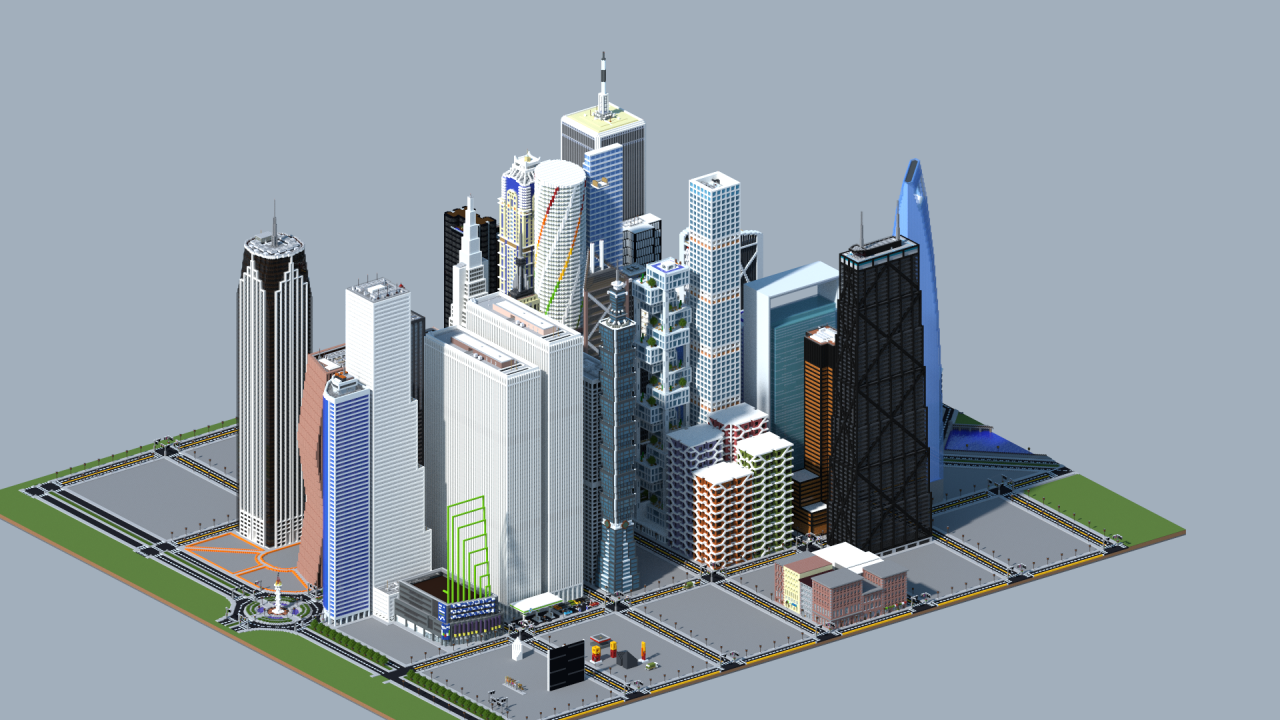 City Project Minecraft Map