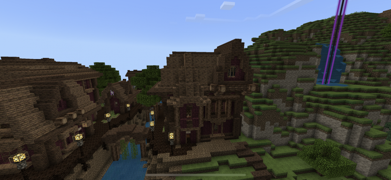 Netherbrick Medieval House Project Minecraft Map