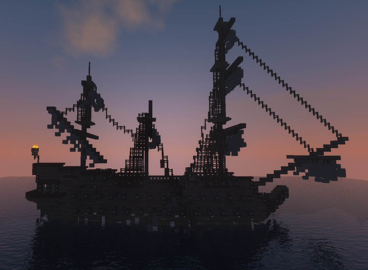 Cursed Ghost Ship Minecraft Map