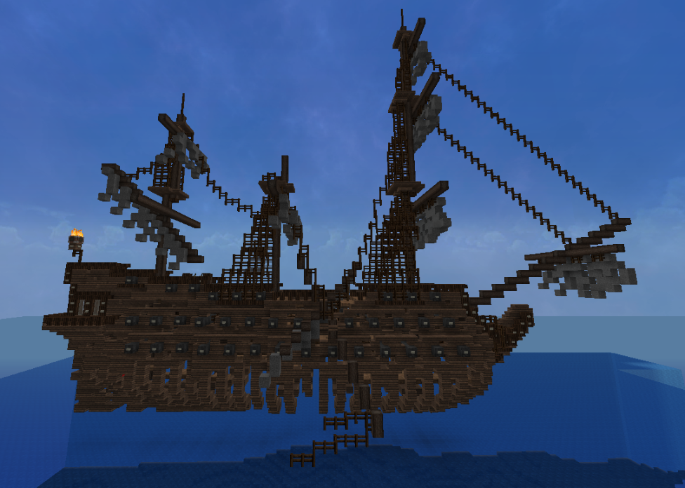 Cursed Ghost Ship Minecraft Map