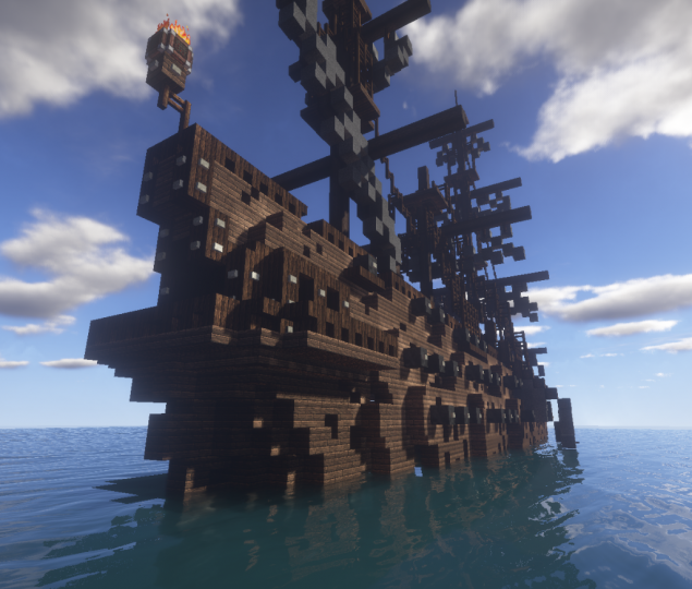 Cursed Ghost Ship Minecraft Map