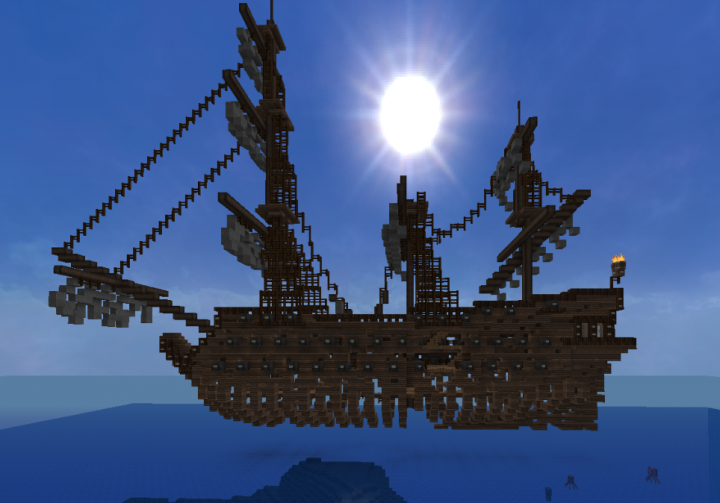 Cursed Ghost Ship Minecraft Map