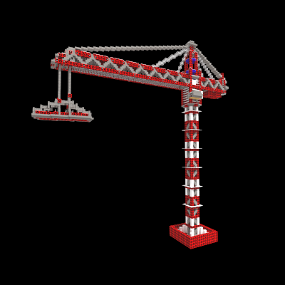 Construction Crane | HzHD p801 Minecraft Map