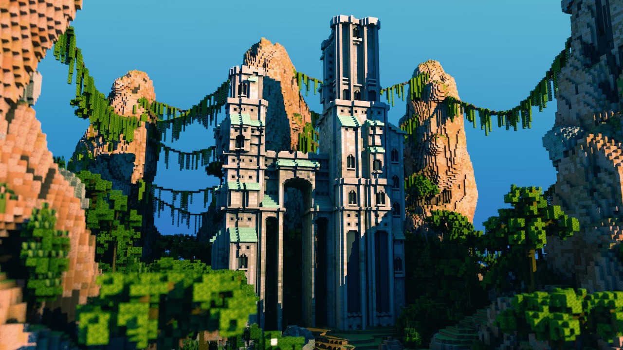 Jungle Fort Minecraft Map