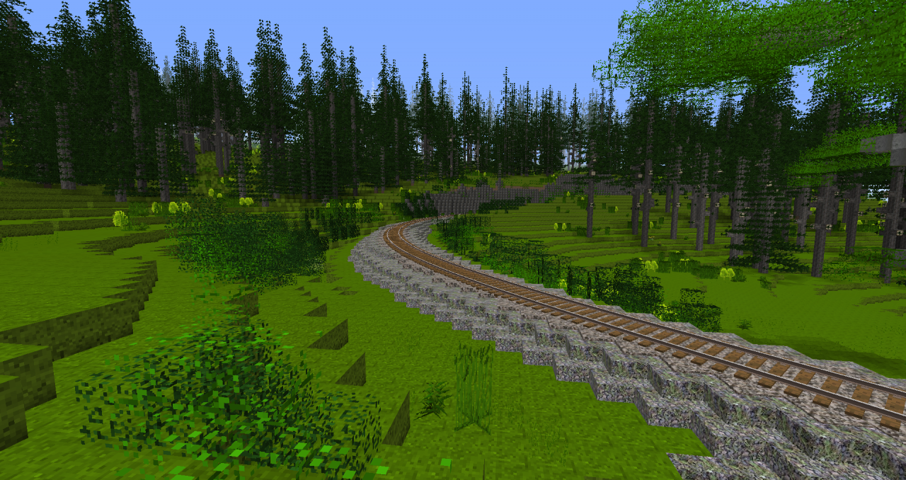 RTM: Railway line Karlovy Vary - Johanngeorgenstadt 2019 Minecraft Map