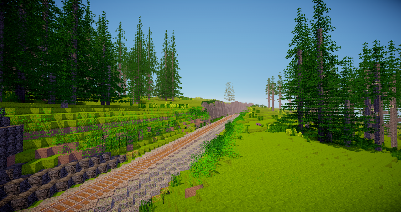 RTM: Railway line Karlovy Vary - Johanngeorgenstadt 2019 Minecraft Map