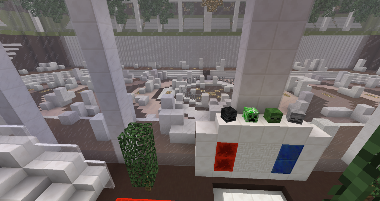 Spawn for multiplayer server Minecraft Map